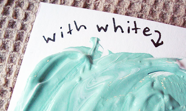 Mixing Green Paint: A Step-by-Step Photo Tutorial